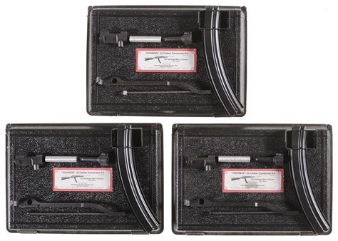Three Jonathan Arthur Ciener Hohrein Mini 14 Conversion Kits Rock Island Auction