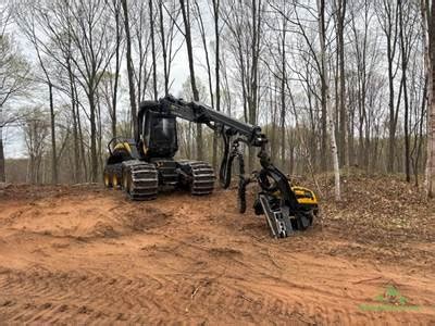 Ponsse Scorpion King Logging Processor Crane For Sale La Crosse WI NEF Equipment
