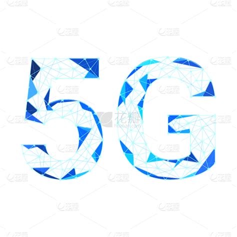 手绘 科技风5g数据智能元素3