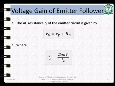 Bjt Emitter Follower Circuit Pdf
