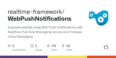 Github Realtime Frameworkwebpushnotifications Example Website Using