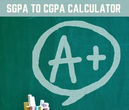 Best SGPA To CGPA Calculator Online 100 Accurate