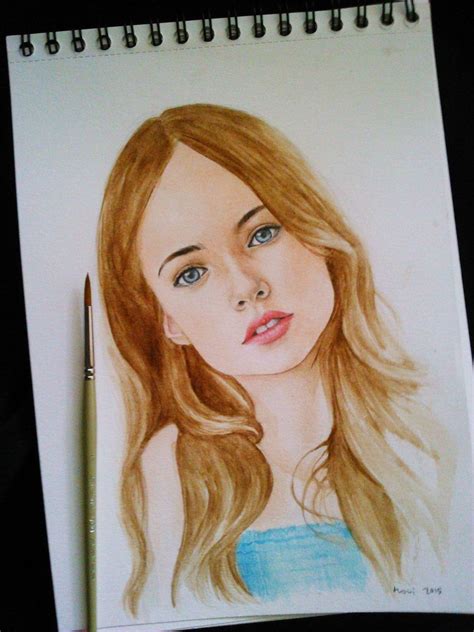 Potrait Of Kristina Pimenova Fan Art Art Kristina Pimenova Drawings