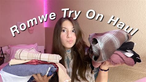 Asmrromwe Try On Haul Youtube