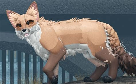 Fox Brown And Gray Wcue Morph 🦊 Warrior Cat Oc Warrior Cat Drawings