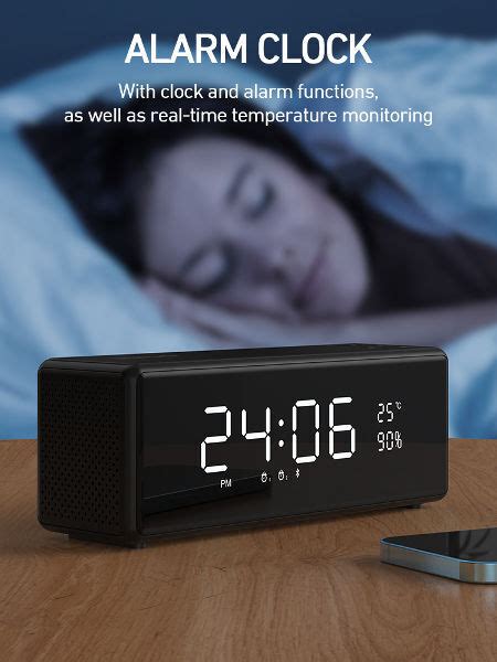 Buy Wholesale China Bwoo High Ead Digital Display Alarm Clock Bluetooth