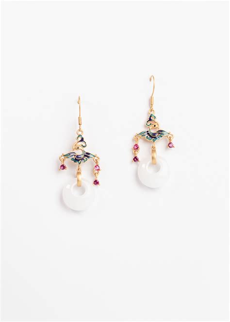 Feng Huang Hook Earrings Dreamscaped