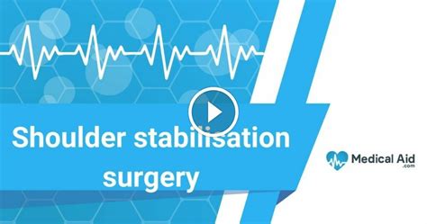 Shoulder Stabilisation Surgery 2025
