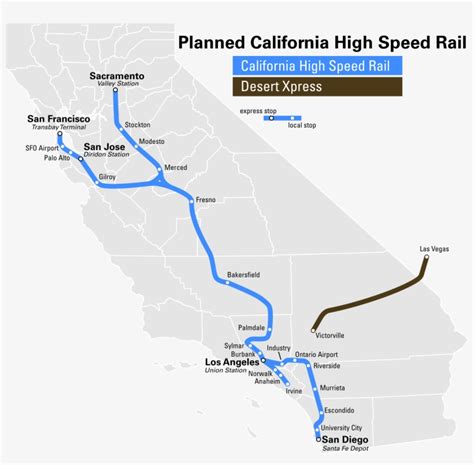 High Speed Rail To Las Vegas Breaks Ground Ca High Speed Rail Map