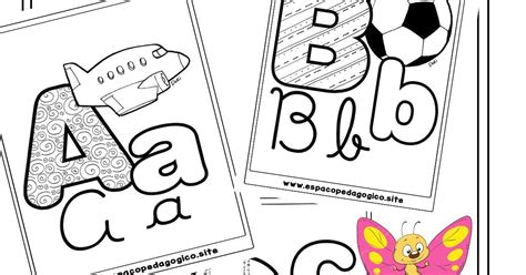20 Moldes Diferentes De Letras Do Alfabeto Para Colorir