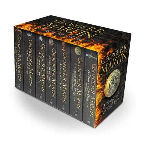 Song Of Ice And Fire Box Set Of 7 Volumes By George R R Martin Pape