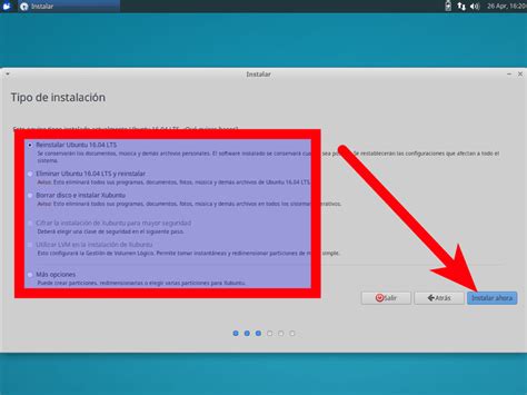 Cómo instalar Xubuntu 16 04 LTS Xenial Xerus