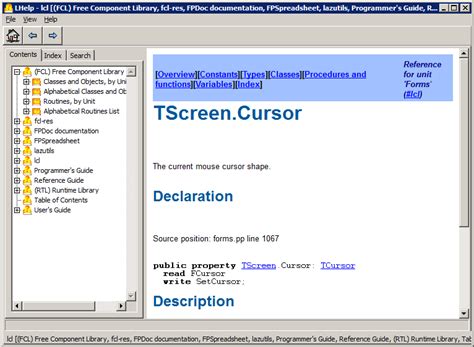 Lhelp Free Pascal Wiki