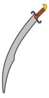 Long Scimitar Free Vector Download Freeimages