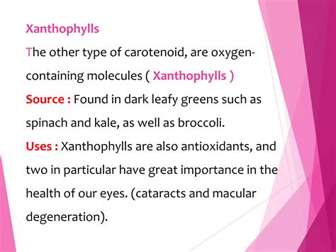 Carotenoids Definition Classification Properties Etc Ppt