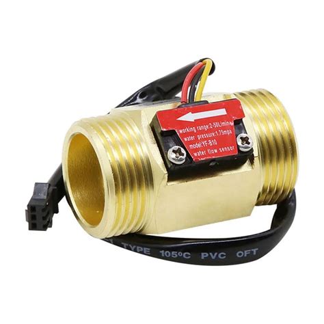 Yf B10 G1 Water Flow Hall Stream Sensor Switch Flow Meter Dn25 For