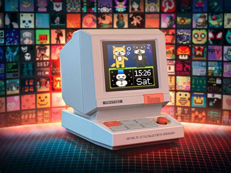 This Tiny Retro Pc Is Your Alarm Clock Speaker And Pixel Canvas
