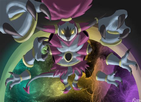 Hoopa Unbound By Roev Art On Deviantart