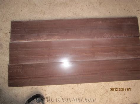 Muyu Stone Limestone With Wood Vein Slabs And Tiles From China