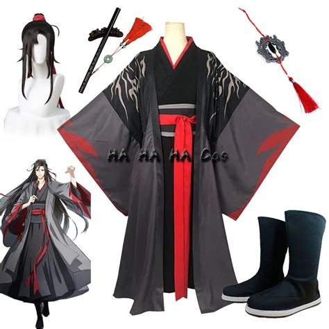 Mo Dao Zu Shi Wei Wuxian Cosplay Costumes Anime Grandmaster Of Demonic