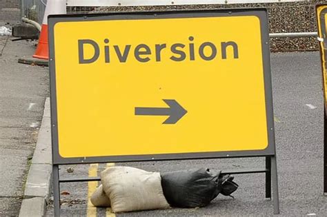 Full Diversion Route As M40 Closed After Van Fire Oxfordshire Live