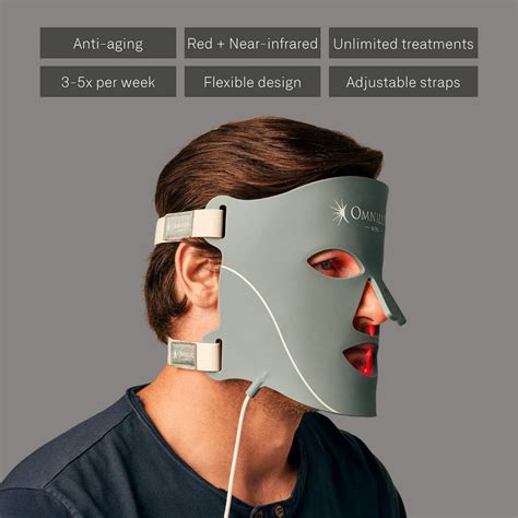 Omnilux Contour Face Led Mask Red Light Therapy Device Australia The Clinic