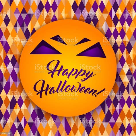 ハロウィーン柄グリーティング カードモンスターの顔 イラストレーションのベクターアート素材や画像を多数ご用意 イラストレーション