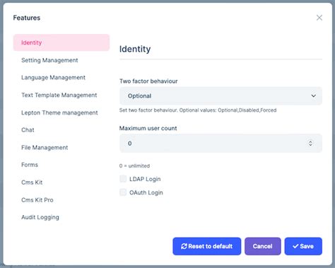 Two Factor Authentication Abpio Documentation