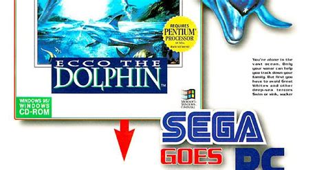 Ecco The Dolphin Videogames Advert In The Mid 90s Game Gear