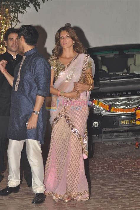 Nandita Mahtani At Big B S Diwali Bash In Mumbai On 13th Nov 2012