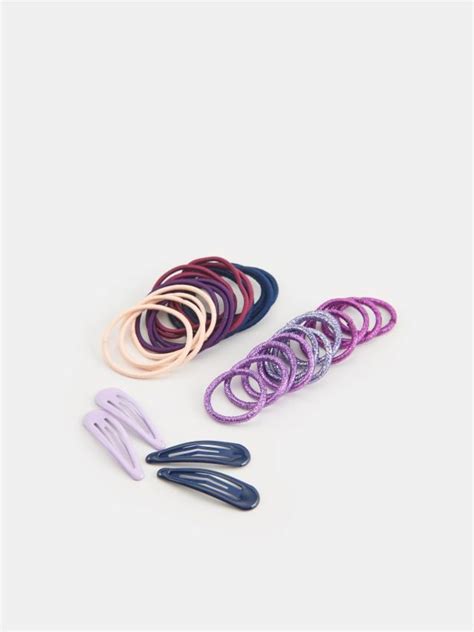 Haarschmuck Set Farbe Kastanienbraun SINSAY P X