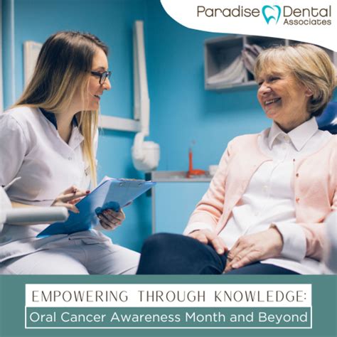 Oral Cancer Awareness Month And Beyond Paradise Dental Associates