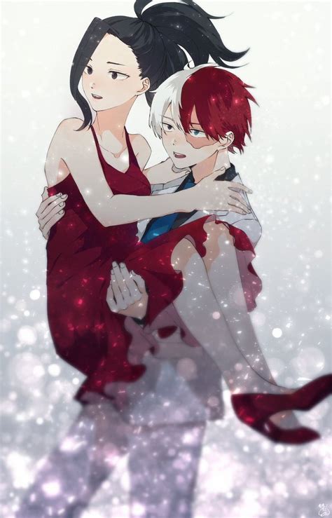 130 Best Todoroki And Momo Images On Pinterest My Hero Academia