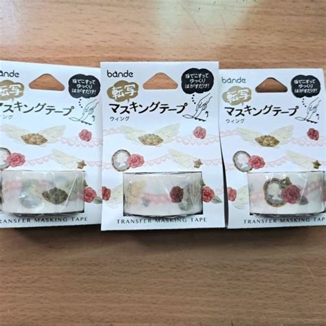 現貨 日本製 Bande轉印式和紙膠帶 古典蕾絲 羽毛翅膀 蕾絲紙膠帶 日本製紙膠帶 羽翼bda509 轉印式和紙膠帶 蝦皮購物