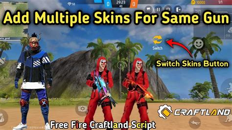 How To Add Multiple Skins For Same Weapon Shah G Creator Free Fire