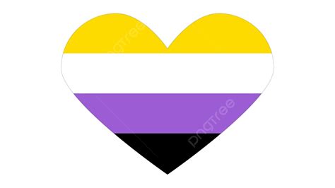 Non Binary Pride Community Flag Non Binary Nonbinary Sexual Png And