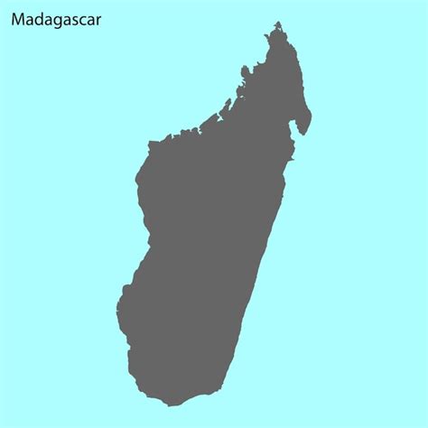 島の高品質マップ プレミアムベクター