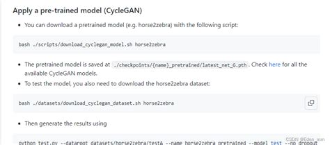 基于cyclegan开源项目实战图像合成circlegan Github Csdn博客