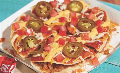 Taco Bell Debuts Jalapeño Mexican Pizza Rolled Chicken Tacos And And