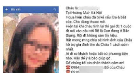 Sự thật bất ngờ vụ nữ sinh lớp 8 bị đánh thuốc mê bắt cóc ở Hà Nội