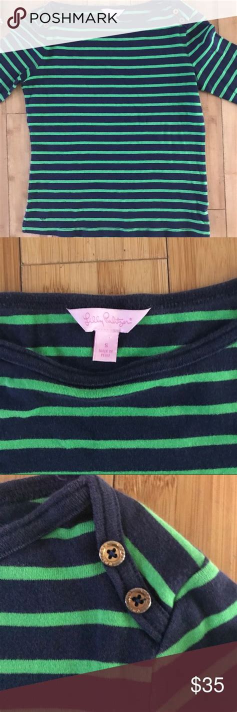 Lilly Pulitzer Stripped Top Clothes Design Stripped Tops Lily Pulitzer Shorts