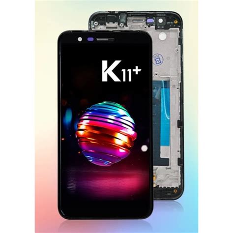 Frontal Display K11 K11 Plus Compativel LMX410 Touch Tela Lcd Aro