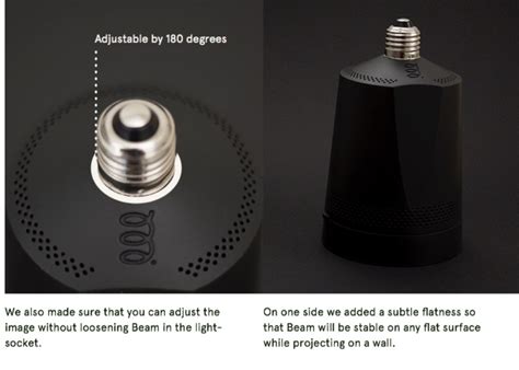 Beam The Smart Projector That Fits In Any Light Socket Tv And Home Appliances Tv