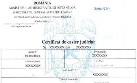 Cazier judiciar 2020 acte necesare Tot ce trebuie să știi despre