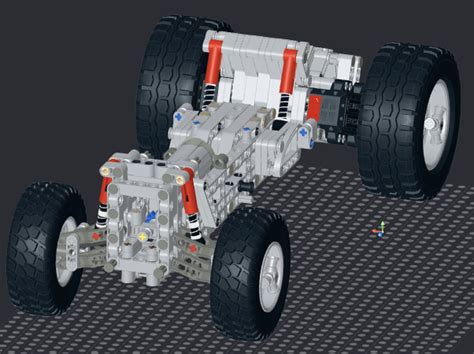 Lego Moc Rc Buggy Motor Offroad Chassis By Davidxu Rebrickable