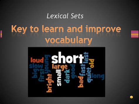 Lexical Sets