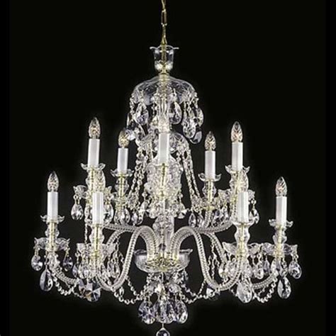 Stunning Traditional Crystal Chandelier For High Ceilings