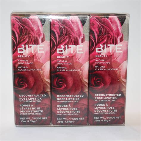 Lip Swatches Of Bite Beauty Deconstructed Rose Trio More In Comments