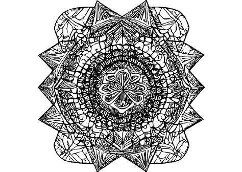 Coloring Book Lots Of Repeating Symbols And More Geometry · Creative
