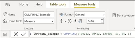 Power Pivot Principles The A To Z Of DAX Functions CUMPRINC